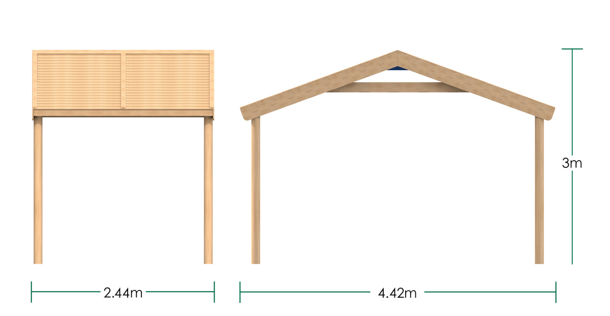 Rectangular Shelters – Venture Play UK