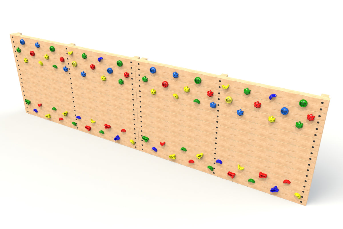 6m Sleeper Traverse Wall – Venture Play UK