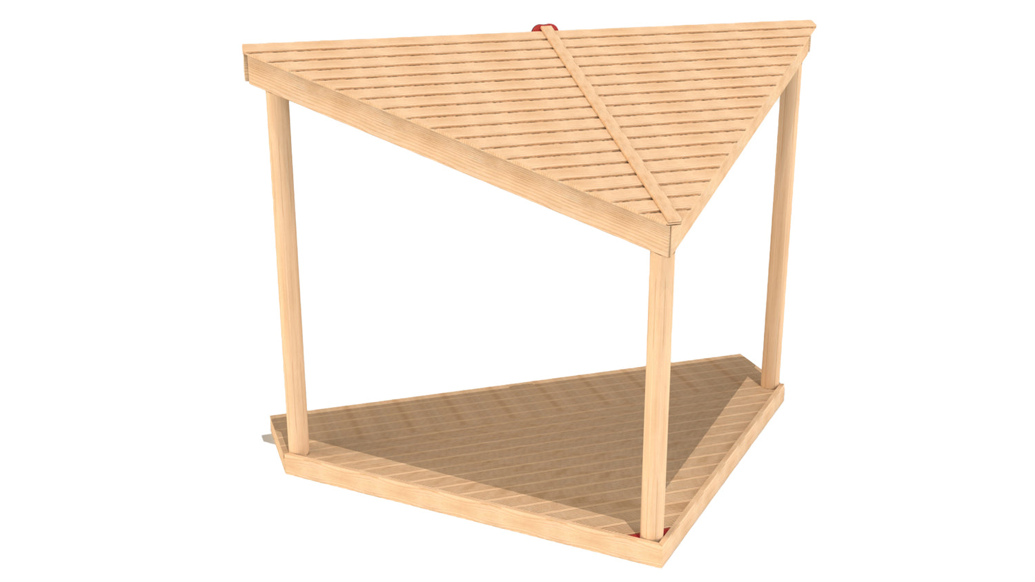 Corner Stage With Roof – Venture Play UK