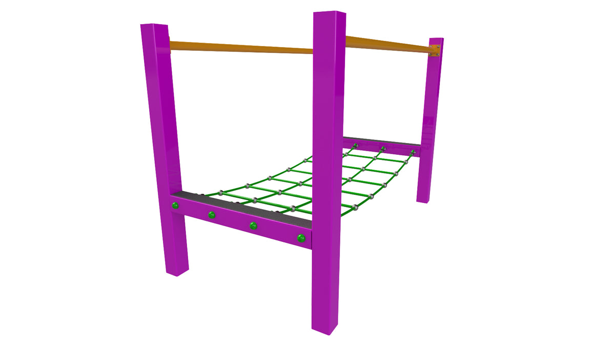 Steel Crawl Net Bridge – Venture Play UK