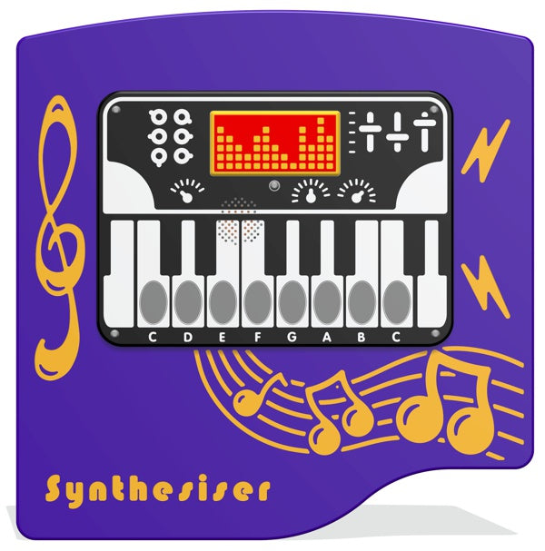 PlayTronic Synthesiser Musical Play Panel – Venture Play UK